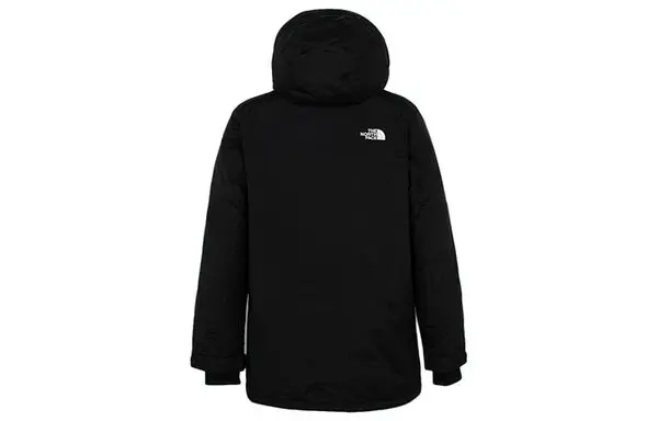 The North Face Down Parka With Hood And Embroidery