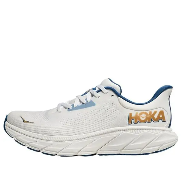 Hoka One One Arahi 7 Athletic Sneakers - Frost/gold