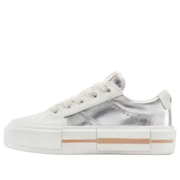 CONVERSE Cruise Low "metallic - Dull Silver/vintage White