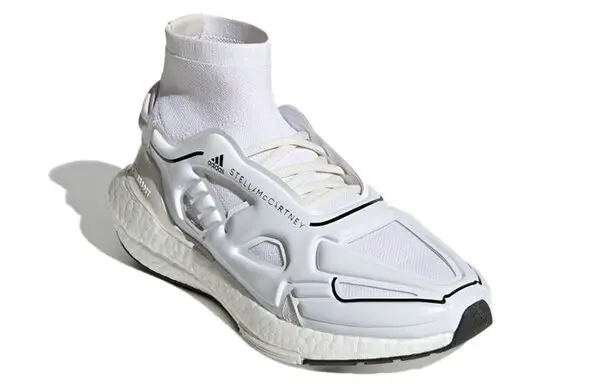 Adidas By Stella Mccartney Ultraboost 22 High-top Sneakers - White