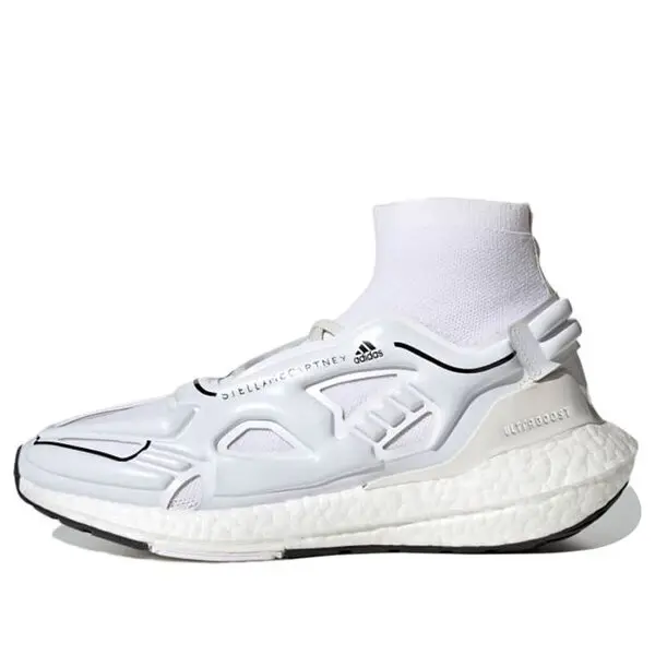 Adidas By Stella Mccartney Ultraboost 22 High-top Sneakers - White