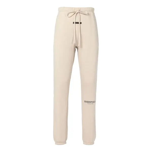 Fear Of God Fw21 Fleece Lounge Pants - Beige