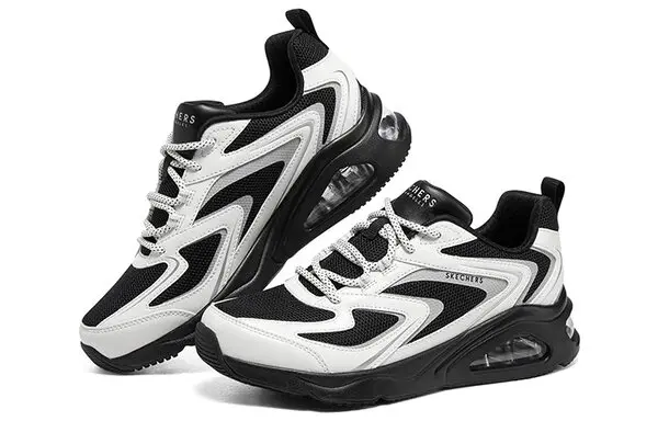 Sketchers Tres-air Street Fl-air Sneakers - Black/white