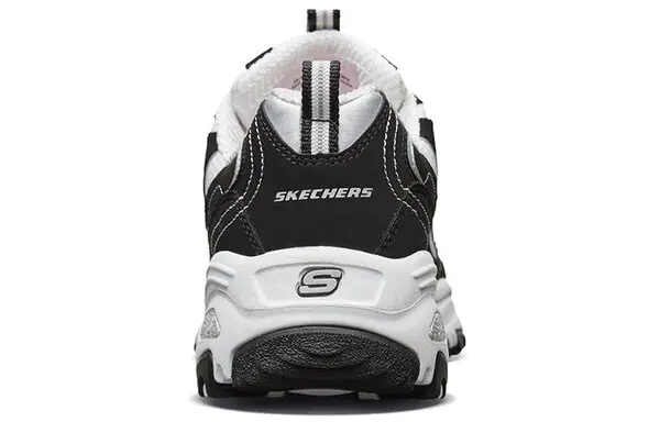 Sketchers D'lites Gs Athletic Sneakers - Black/white