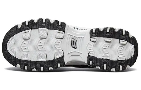 Sketchers D'lites Gs Athletic Sneakers - Black/white