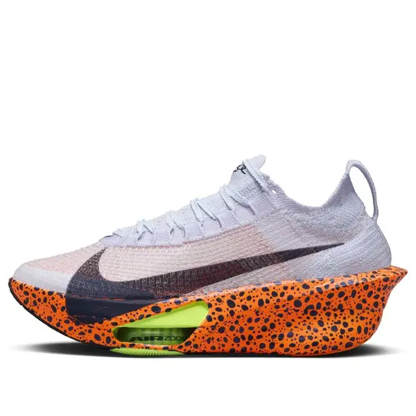 Nike Zoom Alphafly Next% 3 Electric Pack 'olympic Safari' Sneakers - White/black/orange