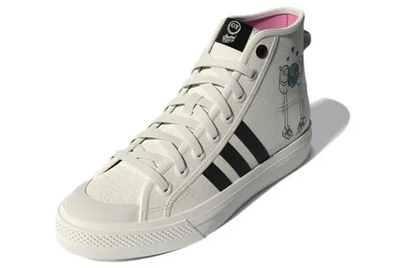 Adidas X Andre Saraiva Nizza Hi Rf "the World Needs Love" Sneakers
