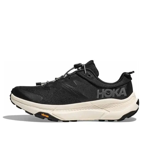 Hoka One One Transport Wide Sneakers - Black/white