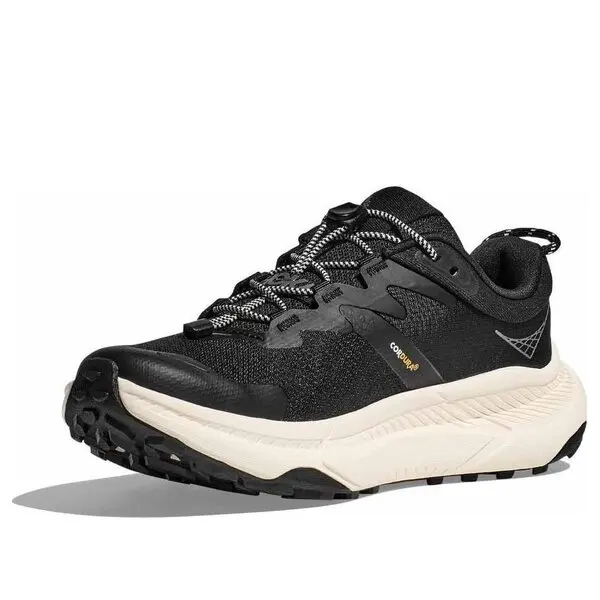 Hoka One One Transport Wide Sneakers - Black/white