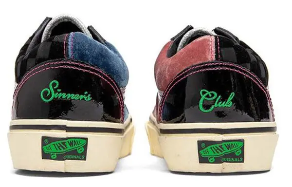 VANS Feature X Vault Og Old Skool Lx 'sinners Club Part 2 - Black