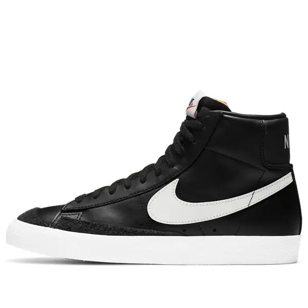 Nike Blazer Mid '77 High Top Sneakers - Black/white