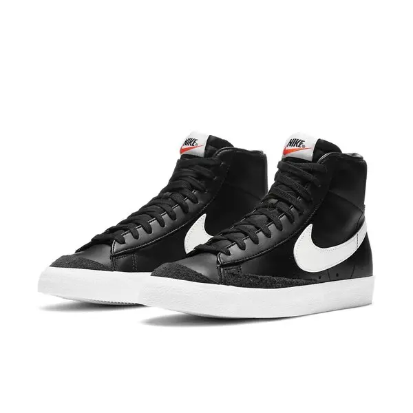 Nike Blazer Mid '77 High Top Sneakers - Black/white