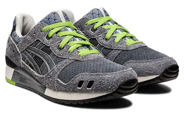 Asics Nice Kicks X Gel Lyte 3 Og 'black Sesame' Sneakers - Grey