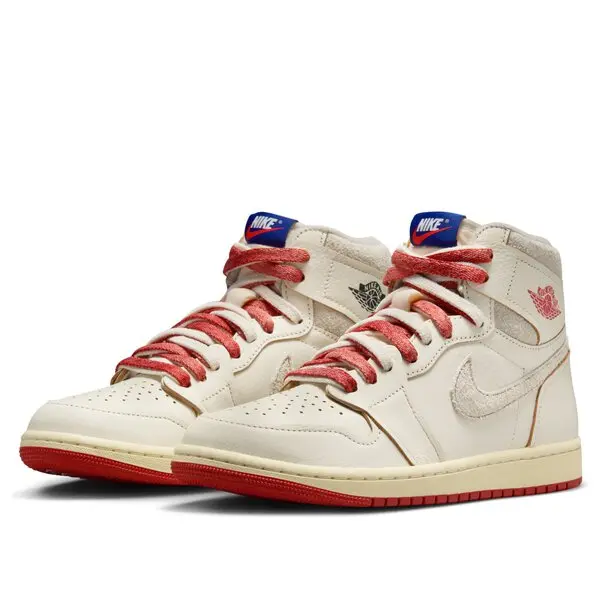 JORDAN 1 High Og "cinnabar Rare Air" Sneakers - Sail/cinnabar/light Bone