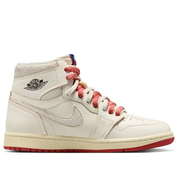 JORDAN 1 High Og "cinnabar Rare Air" Sneakers - Sail/cinnabar/light Bone