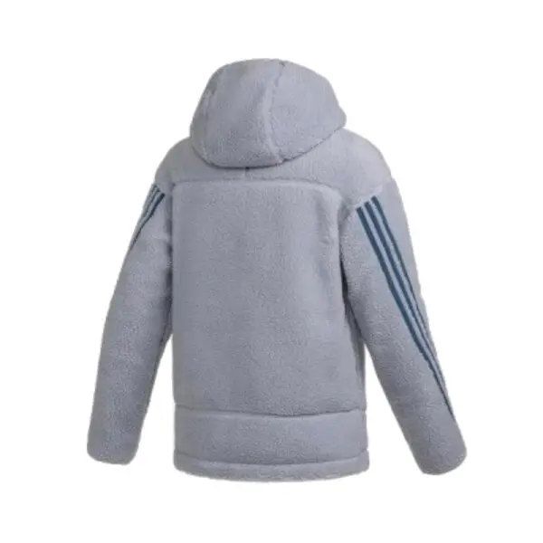 Adidas Full-zip High Collar Sherpa Jacket