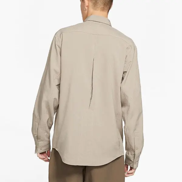 Nike Dri-fit Adv Uv Devastation Trail Jacket - Khaki