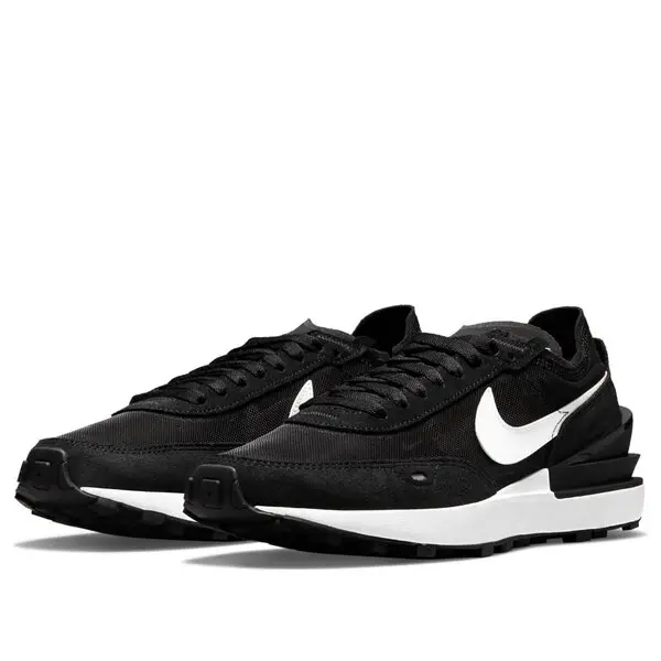 Nike Waffle One Sneakers - Black/white
