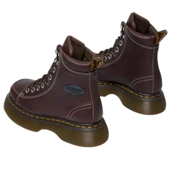 Dr. Martens Buzz 8-eye Grizzly Lace Up Boots