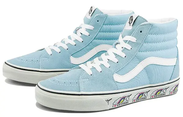 VANS Sk8-hi High Top Sneakers - Blue