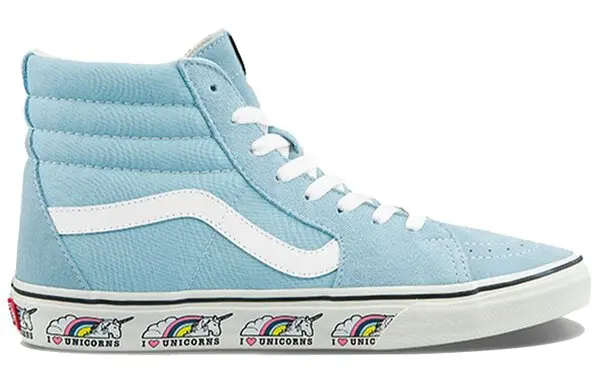 VANS Sk8-hi High Top Sneakers - Blue