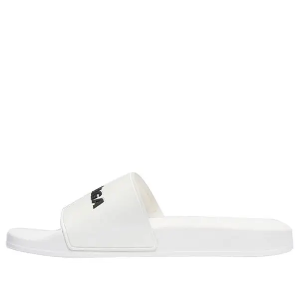 Balenciaga Pool Slides - White