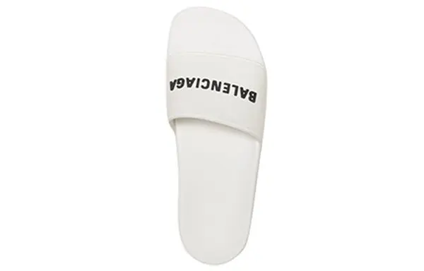 Balenciaga Pool Slides - White