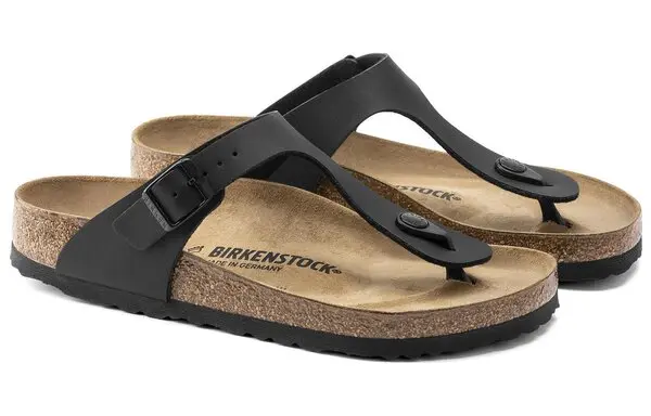 BIRKENSTOCK Gizeh Birko-flor Thong Sandals - Black