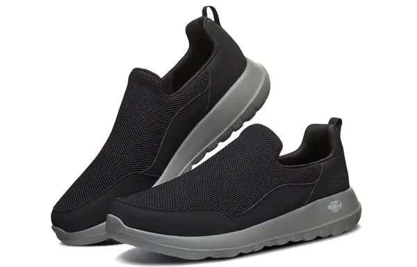 Sketchers Go Walk Max Slip-on Sneakers - Black/gray