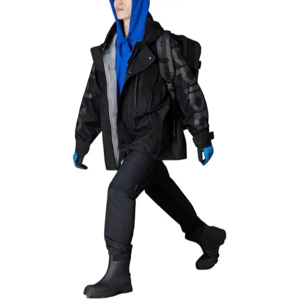 Adidas Blue Version Gore-tex Climacool Outdoor Adventure Jacket