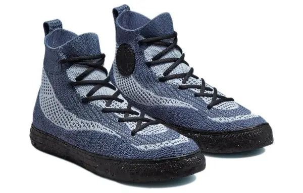 CONVERSE Chuck Taylor All Star Renew Crater Knit High Top Sneakers - Blue