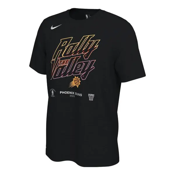 Nike Phoenix Suns 2023 Nba Playoffs Mantra T-shirt - Black