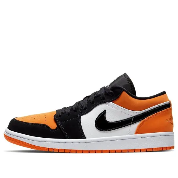JORDAN 1 Low "shattered Backboard" Sneakers - Black/white-starfish