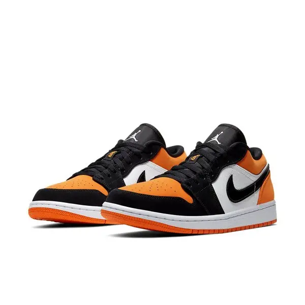 JORDAN 1 Low "shattered Backboard" Sneakers - Black/white-starfish