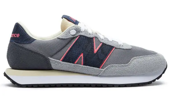 NEW BALANCE X Sneakersnstuff 237 Athletic Sneakers - Gray/blue