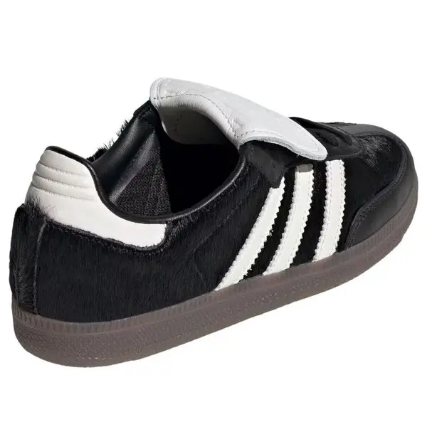 Adidas Samba Lt "black White Pony" Sneakers - Core Black/cloud White/gum