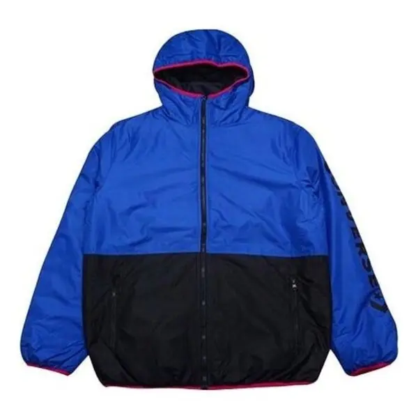 CONVERSE Insulated Windbreaker Jacket Asia Sizing 'blue Black