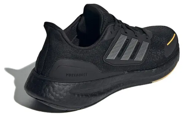 Adidas Pureboost 23 Heat.rdy Athletic Sneakers - Black/silver/yellow