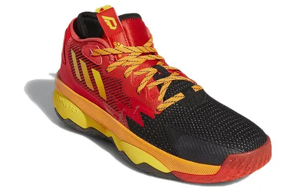 Adidas Dame X Pixar "mr. Incredible" Basketball Sneakers - Red/black