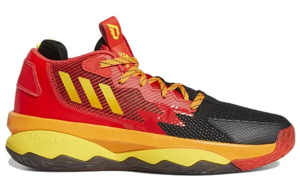 Adidas Dame X Pixar "mr. Incredible" Basketball Sneakers - Red/black