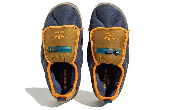 Adidas Puffylette Slip-on - Navy/orange