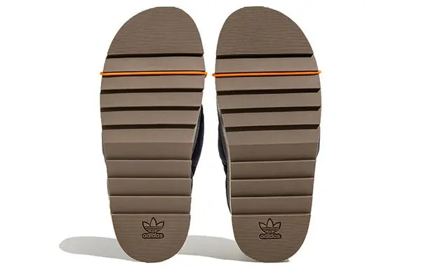 Adidas Puffylette Slip-on - Navy/orange