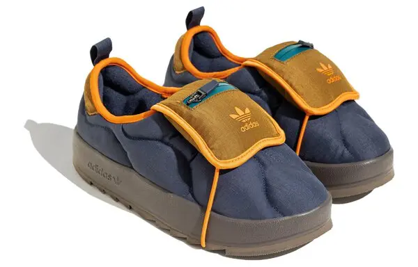 Adidas Puffylette Slip-on - Navy/orange