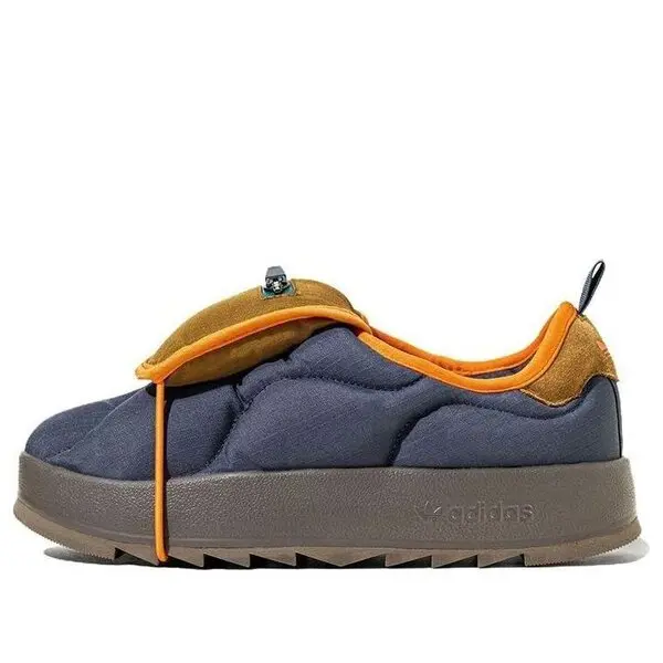Adidas Puffylette Slip-on - Navy/orange