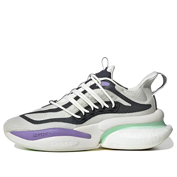 Adidas Alphaboost V1 Athletic Sneakers - White/black