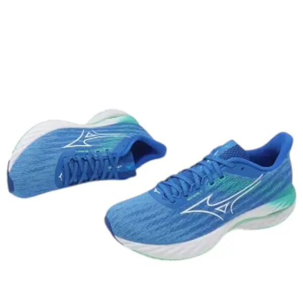 Mizuno Wave Inspire 21 Athletic Sneakers - Blue/white