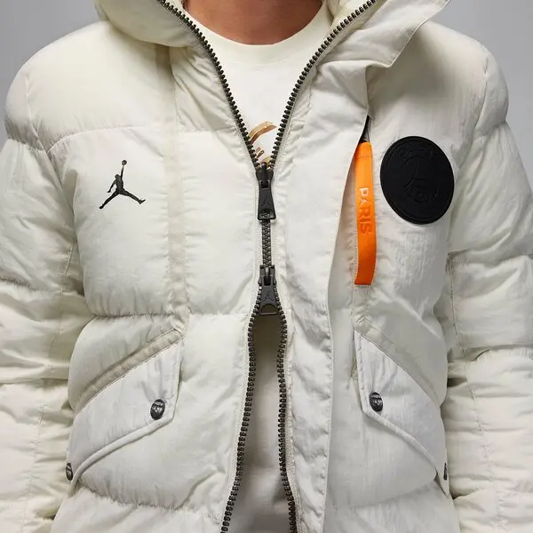 JORDAN Paris Saint-germain Parka - Light Bone/stone
