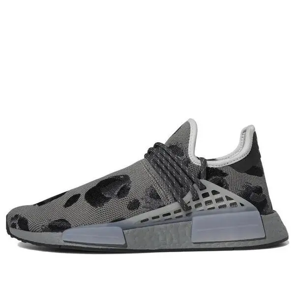 Adidas Pharrell X Nmd Human Race 'animal Print Ash - Gray