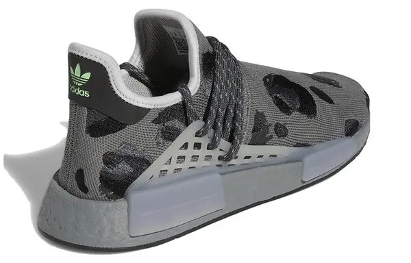 Adidas Pharrell X Nmd Human Race 'animal Print Ash - Gray