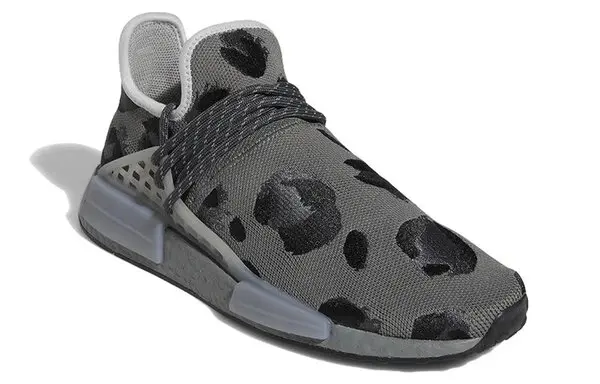 Adidas Pharrell X Nmd Human Race 'animal Print Ash - Gray